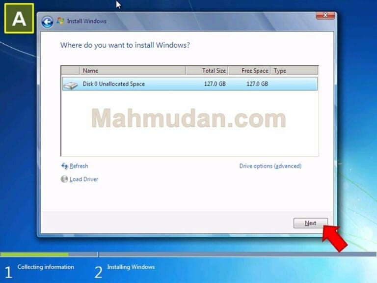 Cara Menginstal Windows 7 - Mudah, Lengkap dengan Gambar - Mahmudan