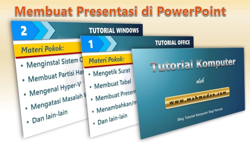 12 Panduan Dasar Membuat Presentasi Powerpoint Sederhana Tapi Menarik
