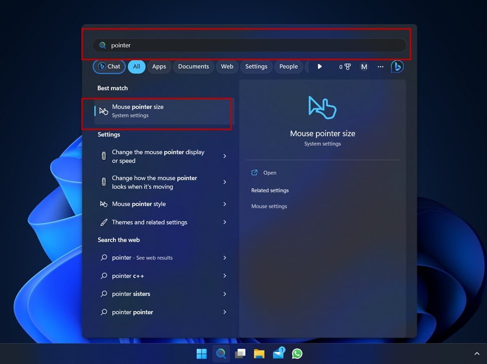 Ubah Ukuran dan Warna Mouse Pointer Windows-11 - Mudah Tanpa Aplikasi ...