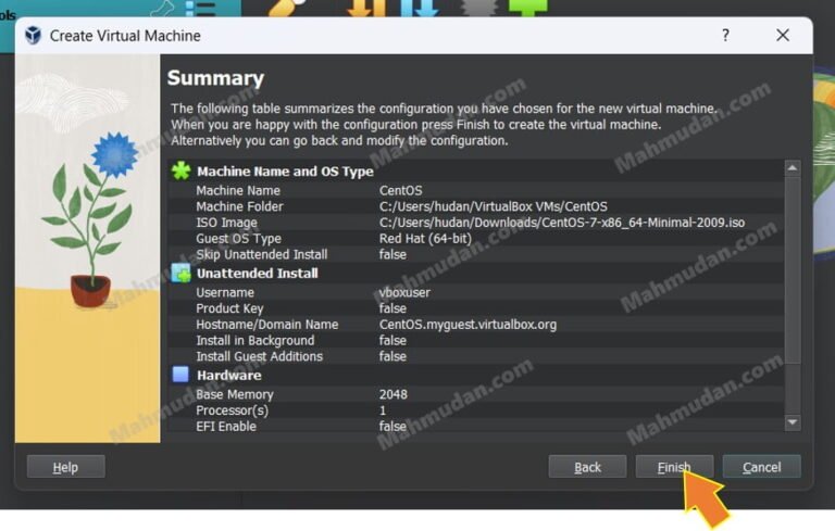 How to Create a CentOS Virtual Machine with VirtualBox on Windows 11